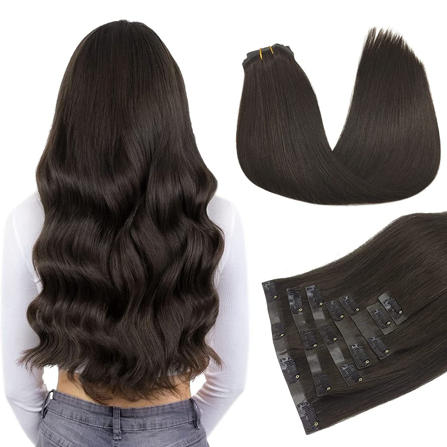Invisible Clip Ins – Mulberry Hair Extensions | #1 Rated 100% Human ...