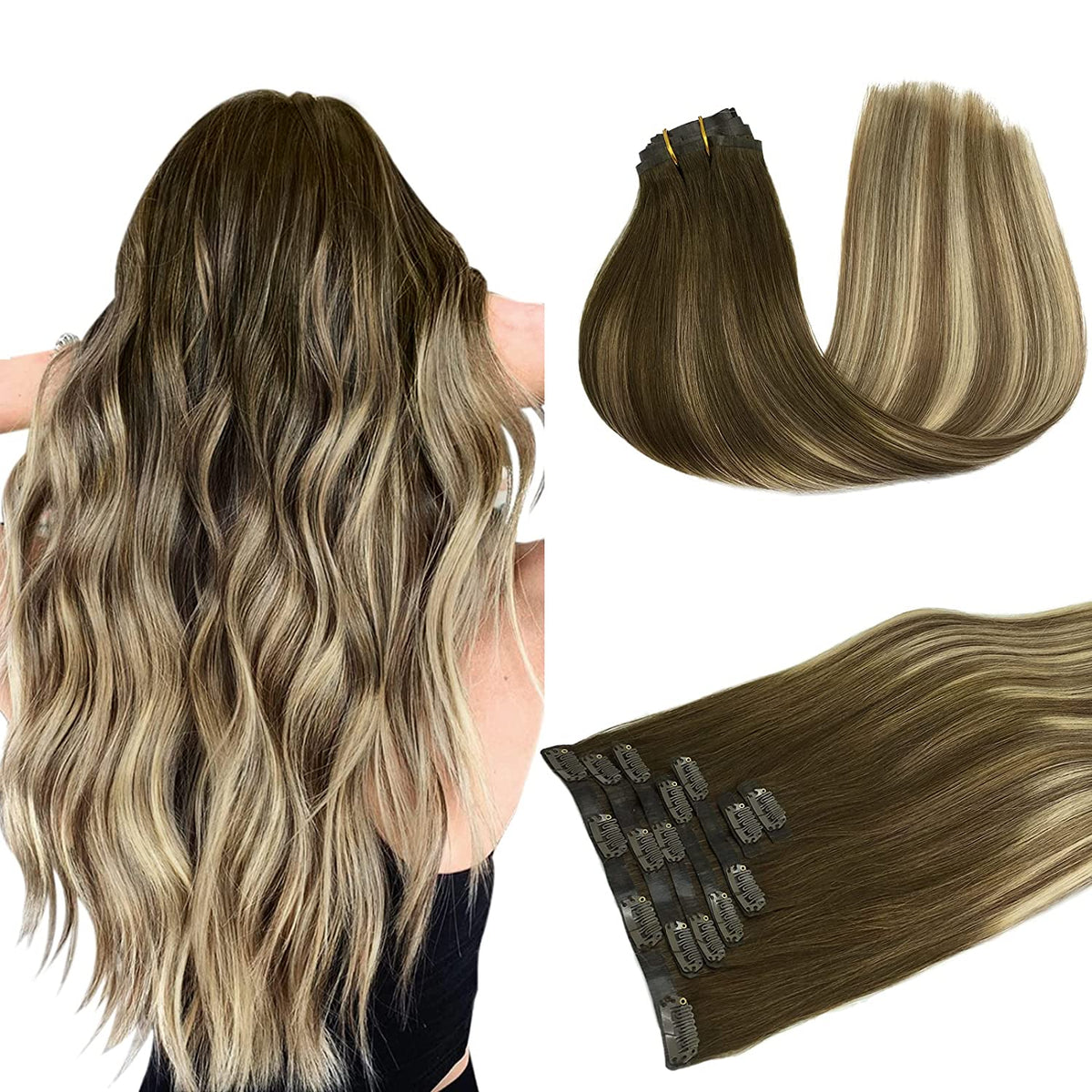 Invisible Clip Ins – Mulberry Hair Extensions | #1 Rated 100% Human ...