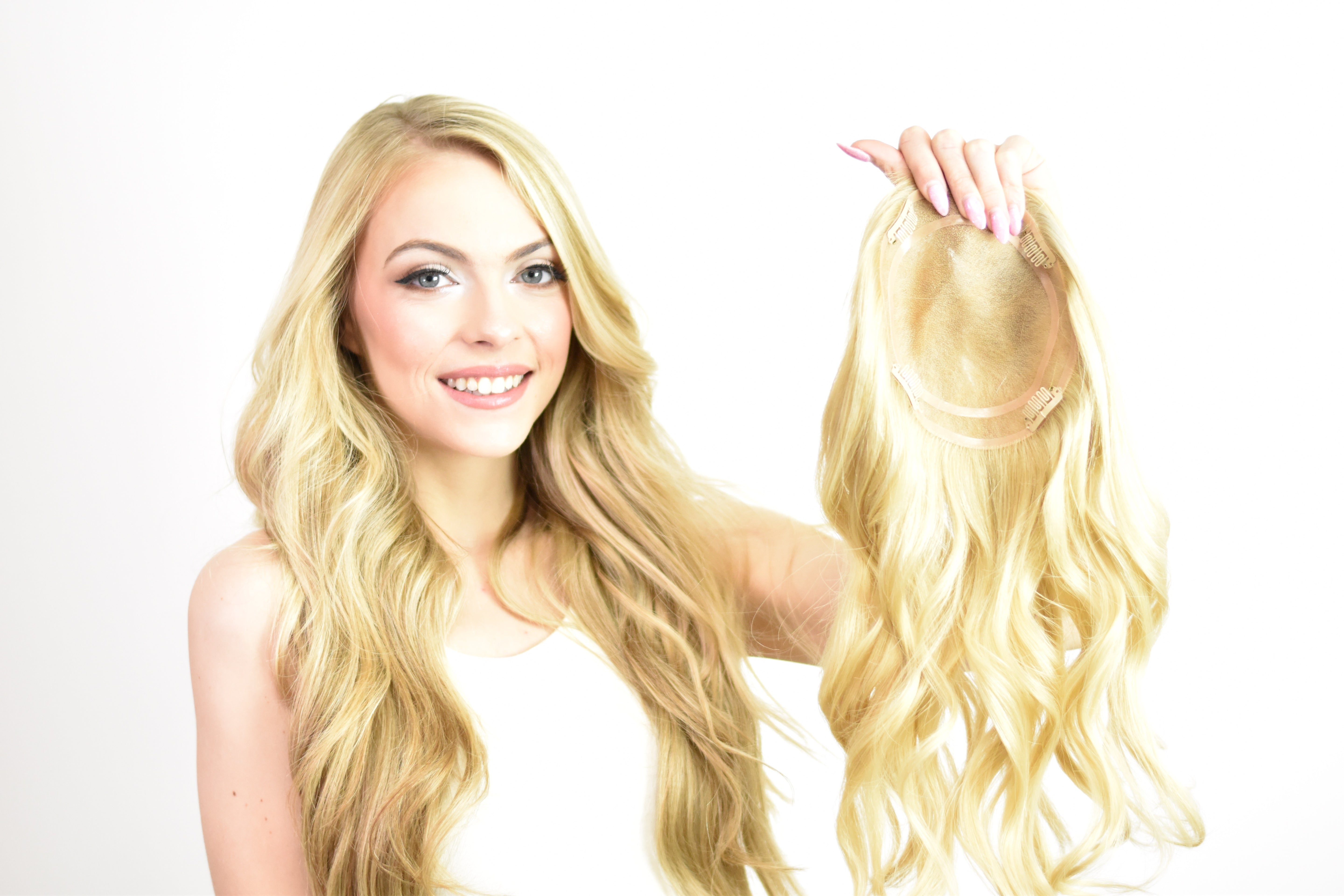 Canada's #1 Invisible Halo l Topper l Wigs – Mulberry Hair Extensions ...